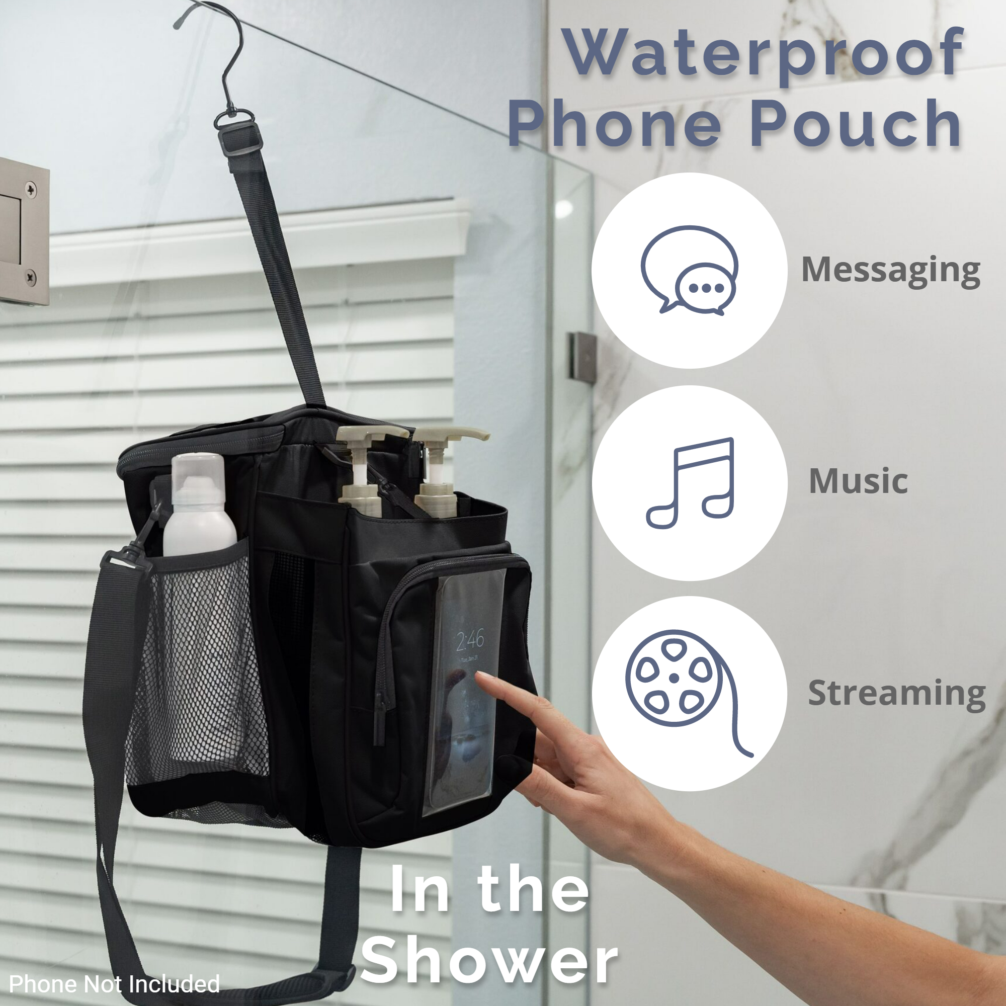 Extra Large Portable Shower Caddy – Terra Home